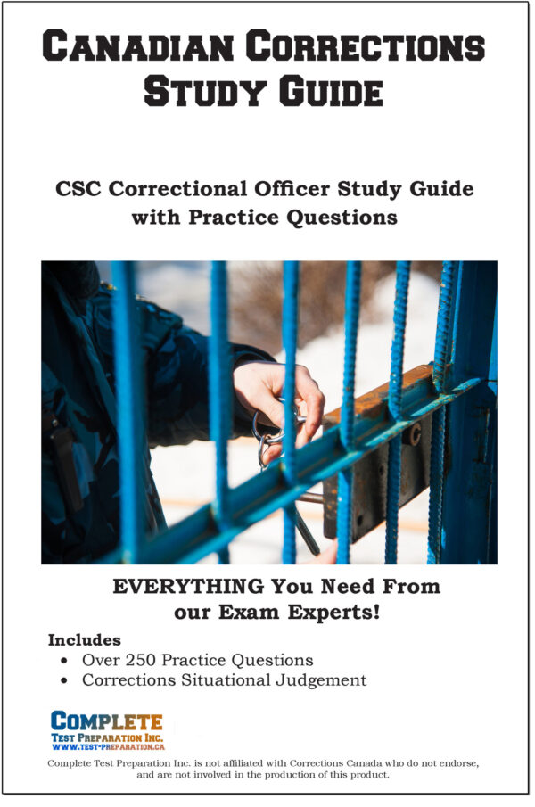 CSC Canada Corrections Officer Test Preparation – PDF Download Version ...