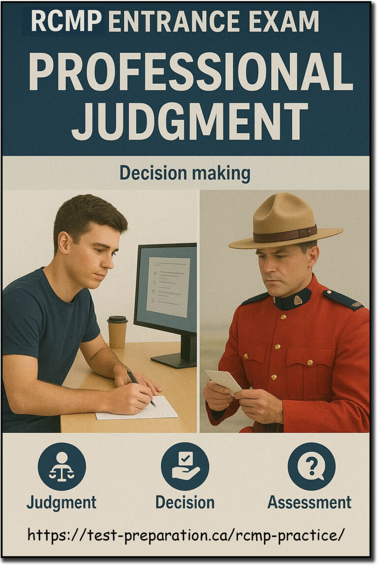 RCMP Police Aptitude Test Practice Questions & Study Guide – Complete ...